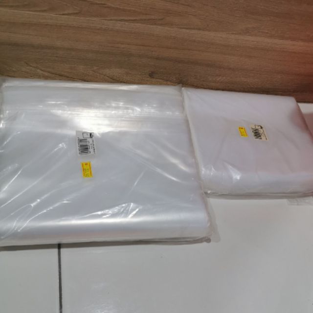 LDPE plain zipper bag /zip bag /tip tap beg plastic/100pcs | Shopee ...