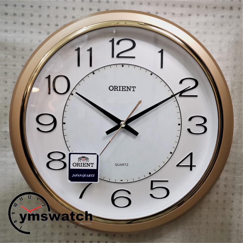 Orient Wall Clock OW3212 Japan Movement Jam Dinding | Shopee Malaysia