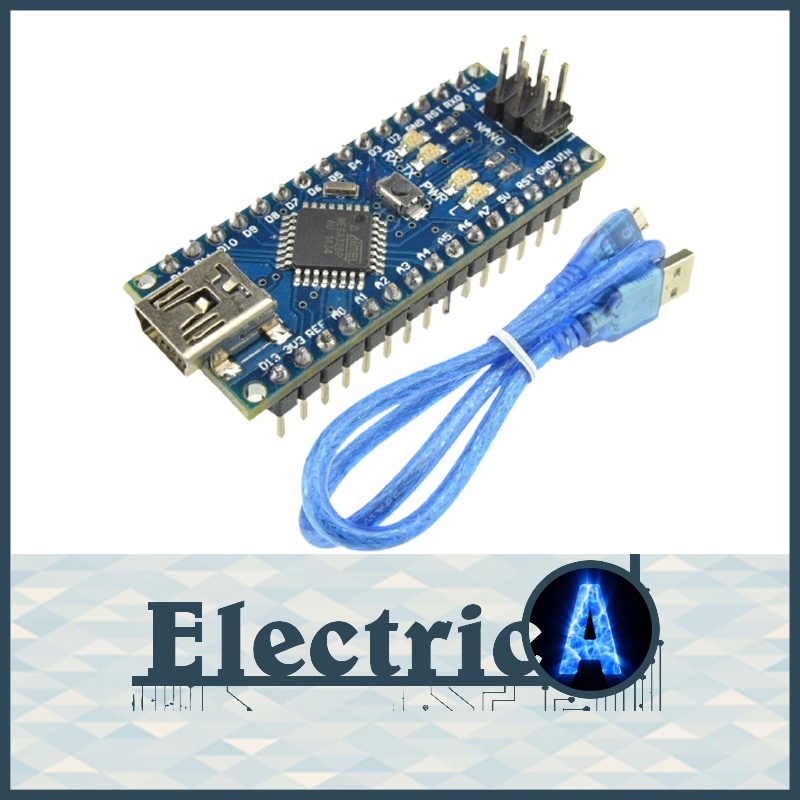Arduino Nano + (Free USB Mini Cable!!) V3.0 CH340 Upgraded Compatible ...