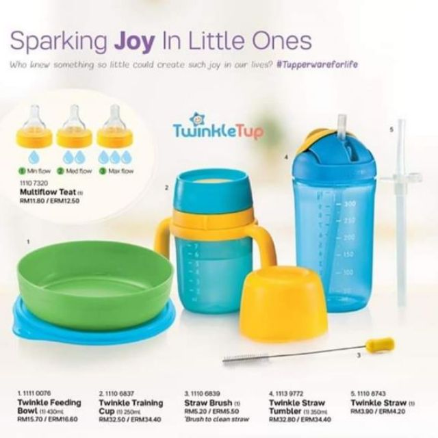 TUPPERWARE Twinkle Kidz Set | Shopee Malaysia