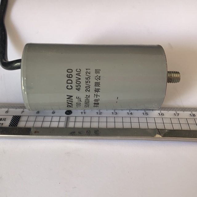100UF Capacitors Motor Capacitor Starting Capacitors CD60 100uF 450V ...