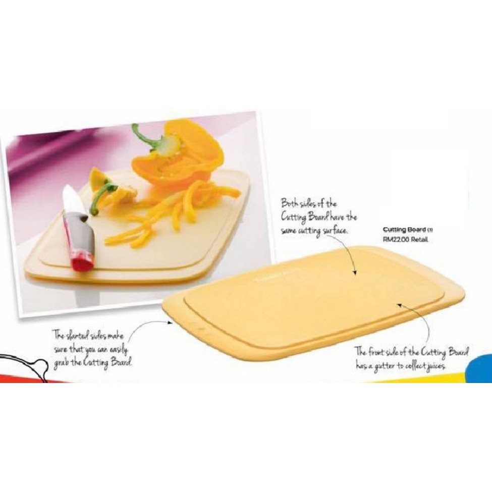 Tupperware Cutting Board - Limited Edition | Shopee Malaysia