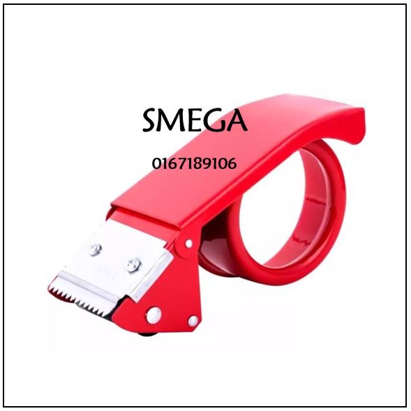 SMEGA Metal Tape Dispenser Sealer Cutter 2 inch / 53mm Carton Packaging ...