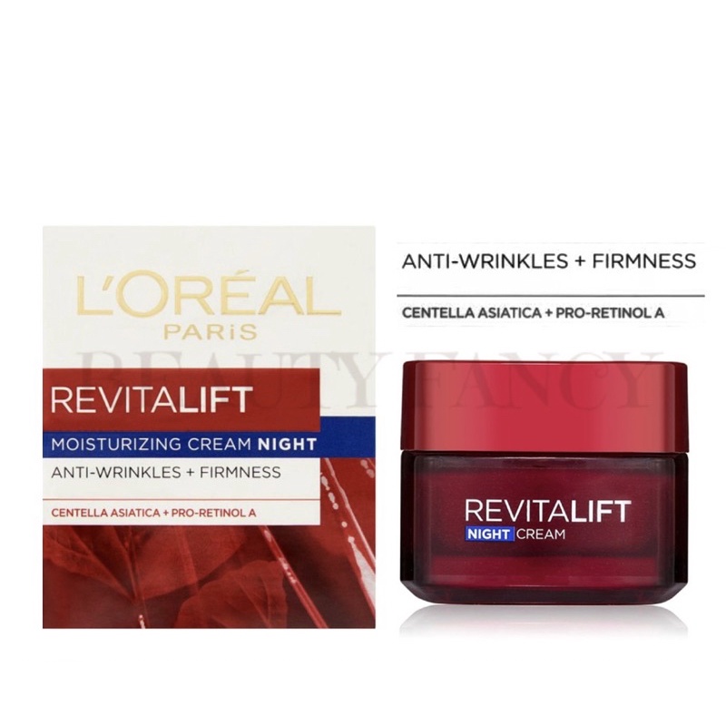Loreal Revitalift Moisturizing Cream NIGHT (50ml) | Shopee Malaysia