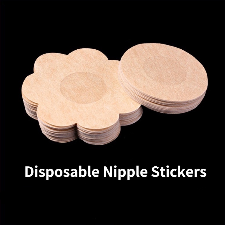 Disposable Nipple Stickers 6cm Diameter Adhesive Non-woven Fabric Ultra ...