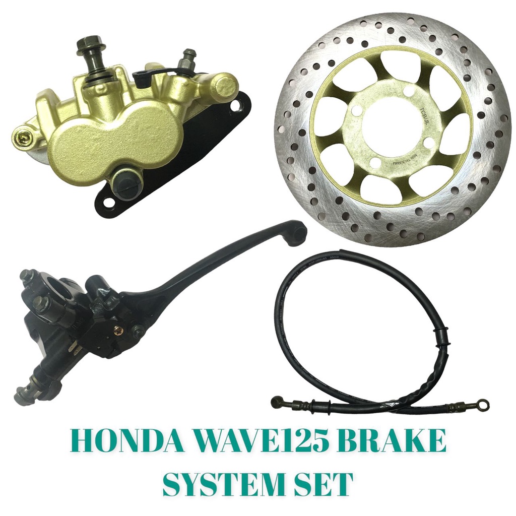 Honda WAVE125 WAVE125 S/X W125 Front Disc brake pump set FULL SET WITH ...