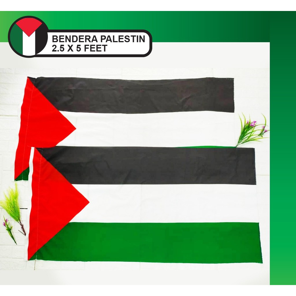 BENDERA PALESTIN @ Palestine National Flag [2.5ftx5ft] & [2ft X 3.5ft ...