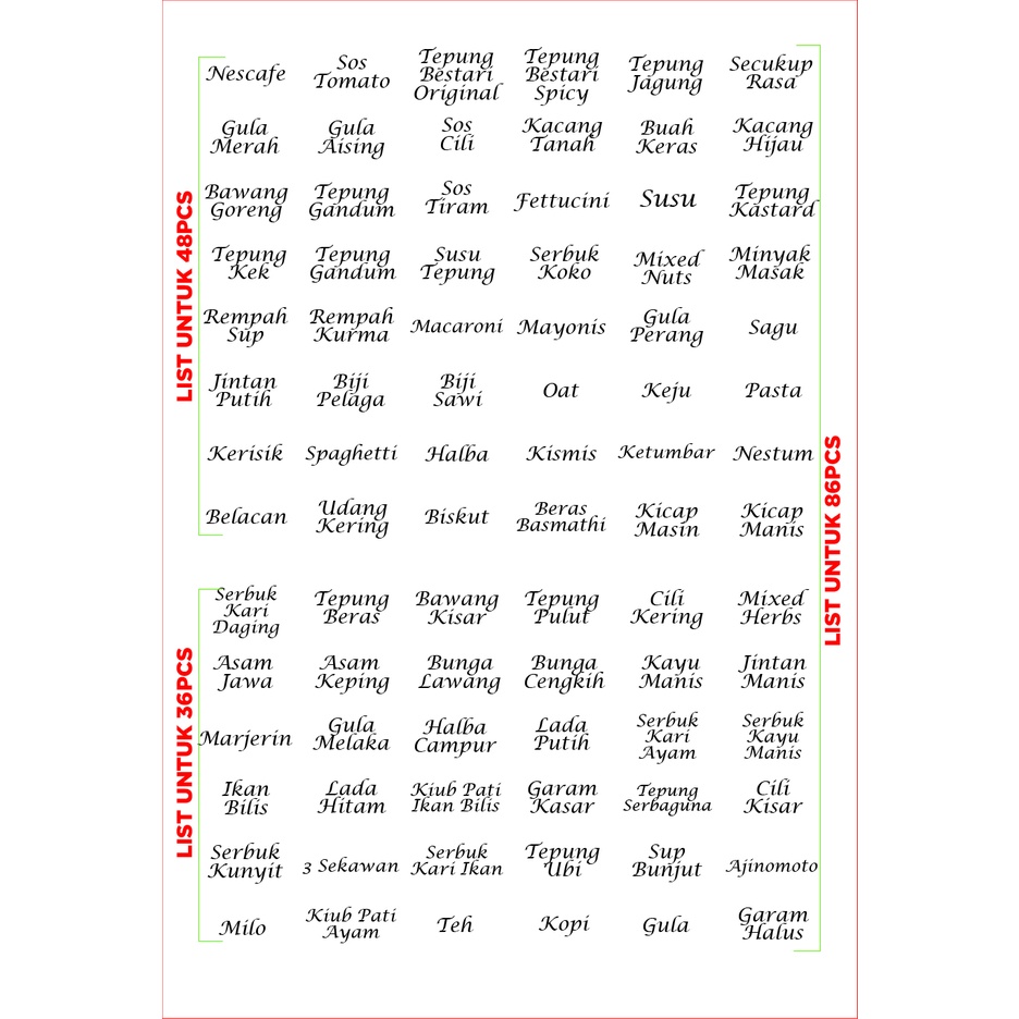 STICKER DAPUR WATERPROOF,STICKER DAPUR LUTSINAR,STICKER DAPUR KALIS AIR ...