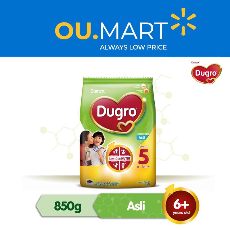 Dumex Dugro 5 - Original / Asli (850g) | Shopee Malaysia