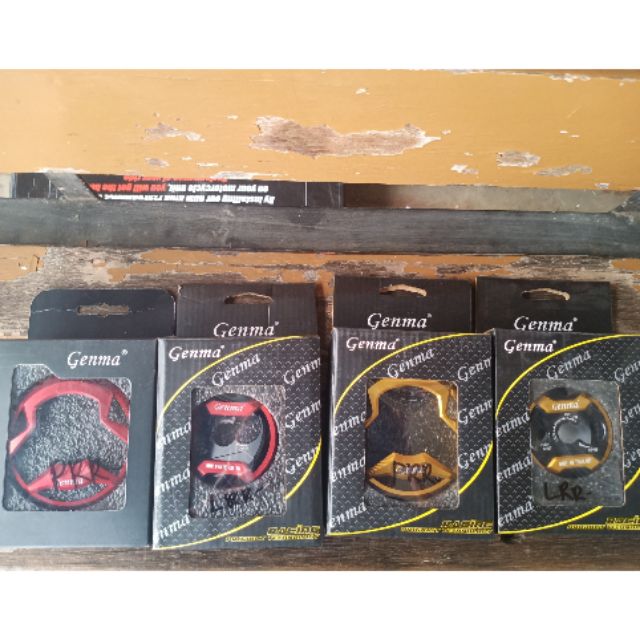 2set Genma tank cover NMAX v1 / Genma Switch Key Cover NMAX ( Gold ...