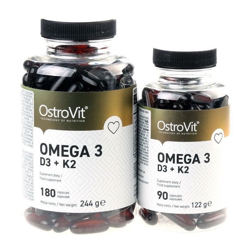 Omega 3 d3k2 Polish domestic tablets (Bill web strovit.pl) | Shopee ...
