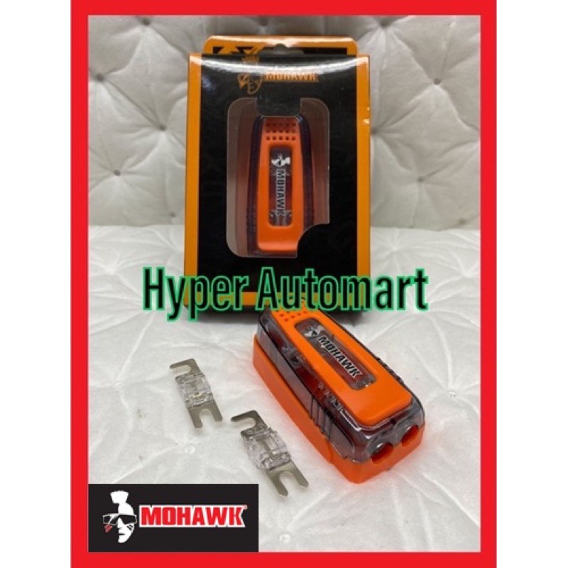 Mohawk Car Audio 1 To 2 High Performance 80A Fuse Holder Box (MFH 12 ...