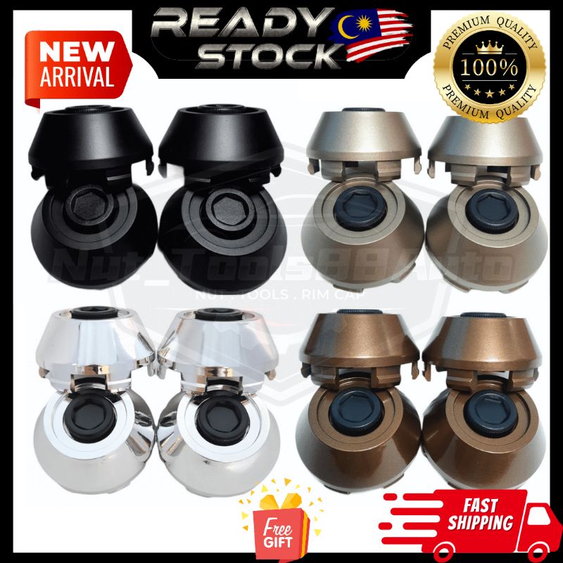 Type B Cap { 61/62MM } Pun Fit Boleh Dimasuk Sport Rim Centre Wheel Rim ...