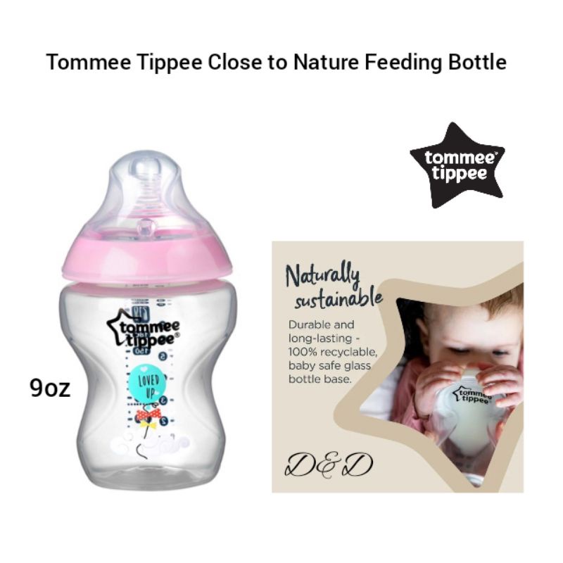 Tommee Tippee Closer to Nature® PP Bottle, Clear | Shopee Malaysia