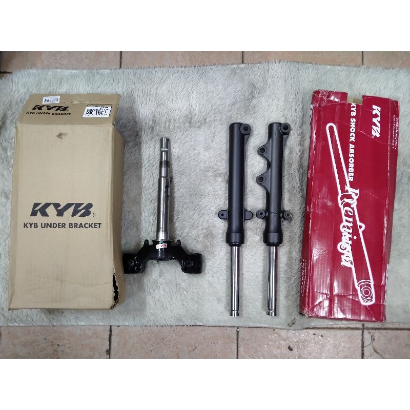 YAMAHA Y16 Y-16 Y16Z Y16ZR KAYABA KYB Front Absorber ( Damper / Fork ）& FORK T 100% ORIGINAL KYB ...