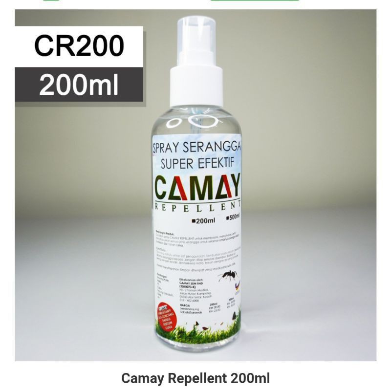 UBAT KUTU KEPALA RAMBUT | CAMAY REPELLENT | SPRAY SERANGGA | NATURAL ...