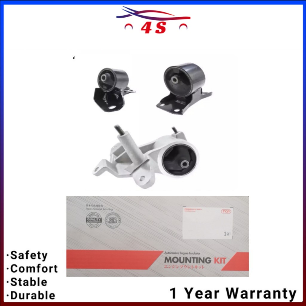 Kelisa / Kenari Auto Engine Mounting Set TCA (1Set 3PC) | Shopee Malaysia