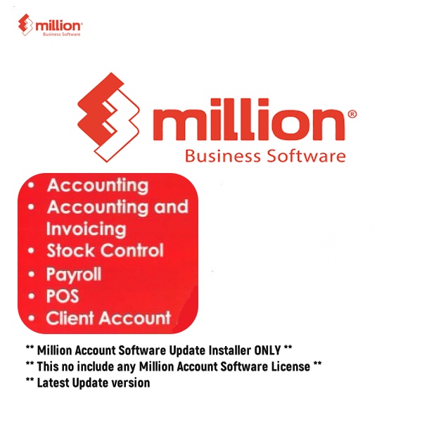 Million Accounting Software - Latest Update Version (26 May 2023 ...