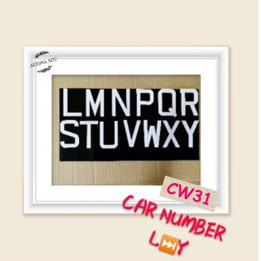 CAR PLATE NUMBER (CW31) L👉Y | Shopee Malaysia