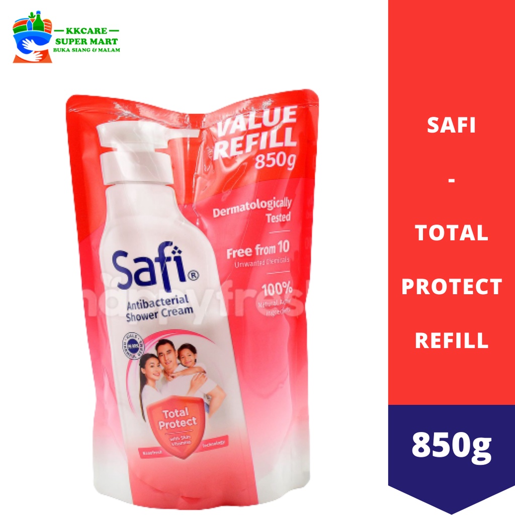 Safi - Antibacterial Shower Cream Total Protect / Refill - 850g ...