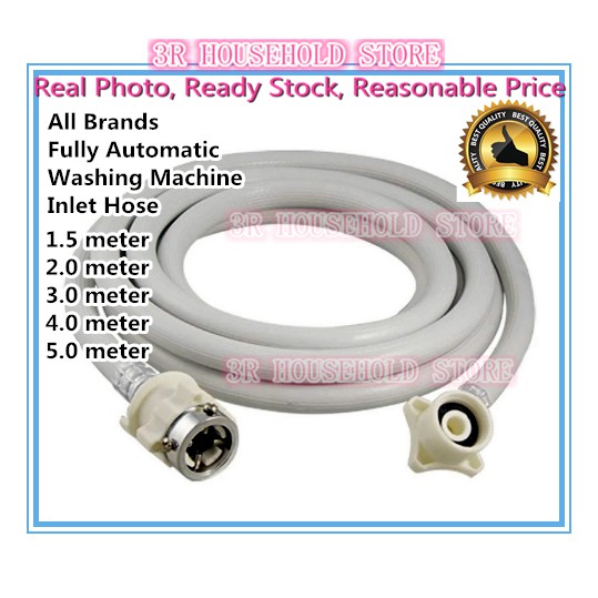 Washing Machine Inlet Hose Complete Set With AB Joint / Fully Auto ...