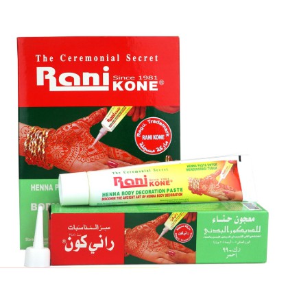 【ORIGINAL】Rani Kone Henna/Inai Nail Decoration natura/RANI KONE HENNA ...