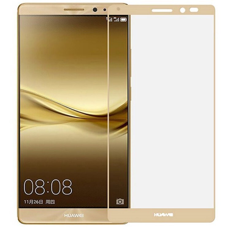Huawei Mate8 Mate 8 3D Soft Edge Full Cover Tempered Glass-Gold | Shopee Malaysia
