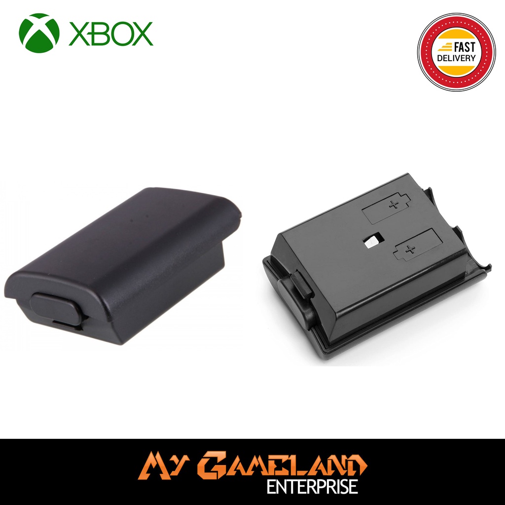 Xbox 360 OEM Battery Cover For Controller (Black)(BRAND NEW) | Shopee ...