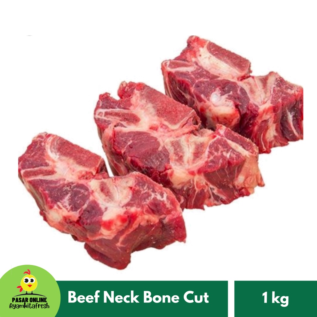 [Australia] Frozen Beef Neck Bone Cut (1kg) | Shopee Malaysia