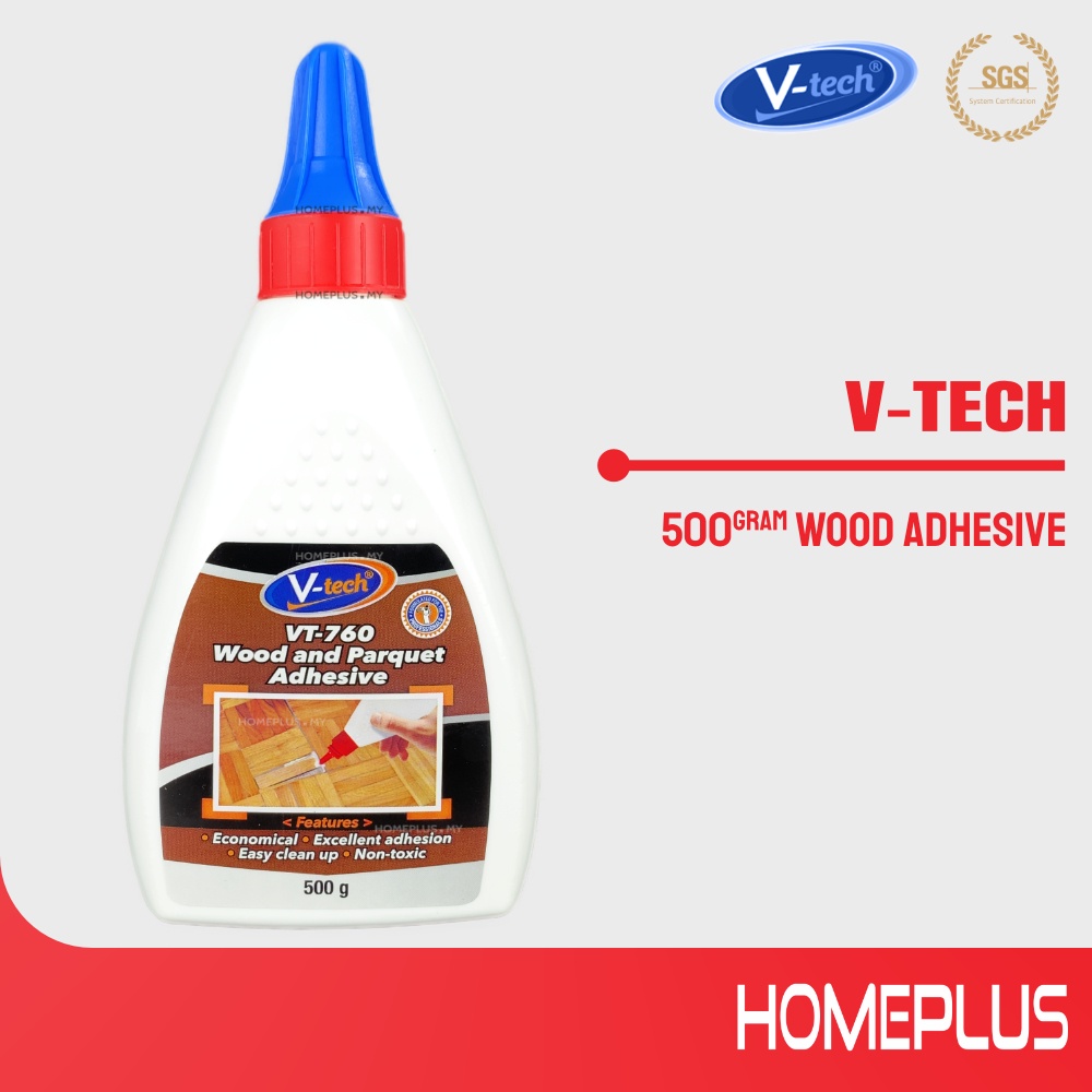 V-Tech VTech VT-760 VT760 Wood and Parquet Adhesive Wood Glue Gum Kayu ...
