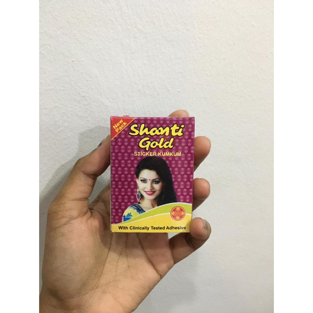Shanti Gold & Nakshtra Sticker Kumkum / Bindi | Shopee Malaysia