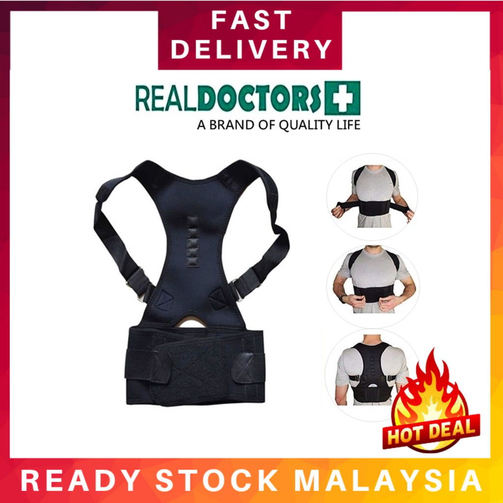 🔥READY STOCK🔥 Posture Support Reduce Back Pain Correction Belt/ Baju ...