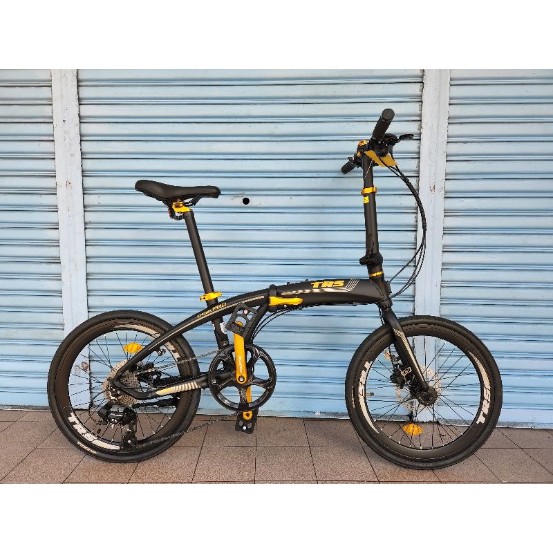 New 2022 TRS Croze Pro 451 Folding Bike 20" Shimano 8 Speed Basikal ...