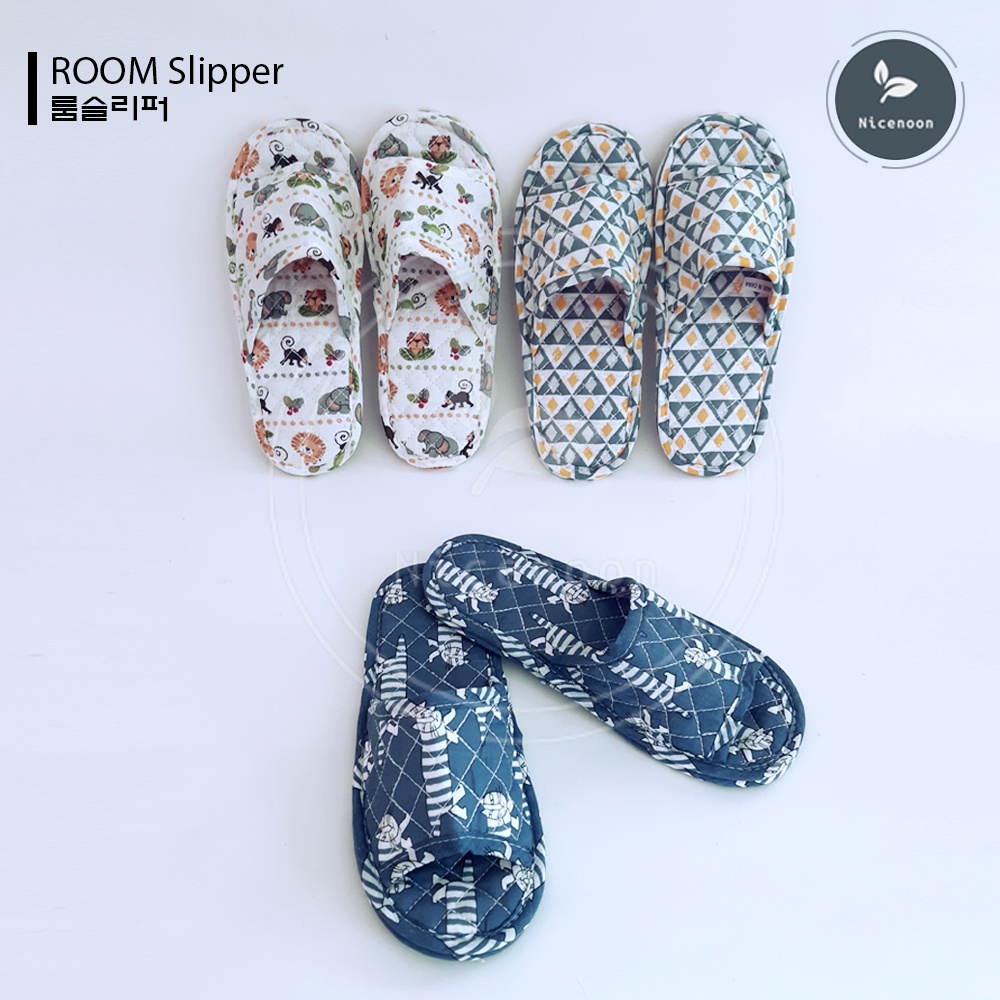 ROOM Slipper comfy cotton and double cushion slippers for man & couple ...
