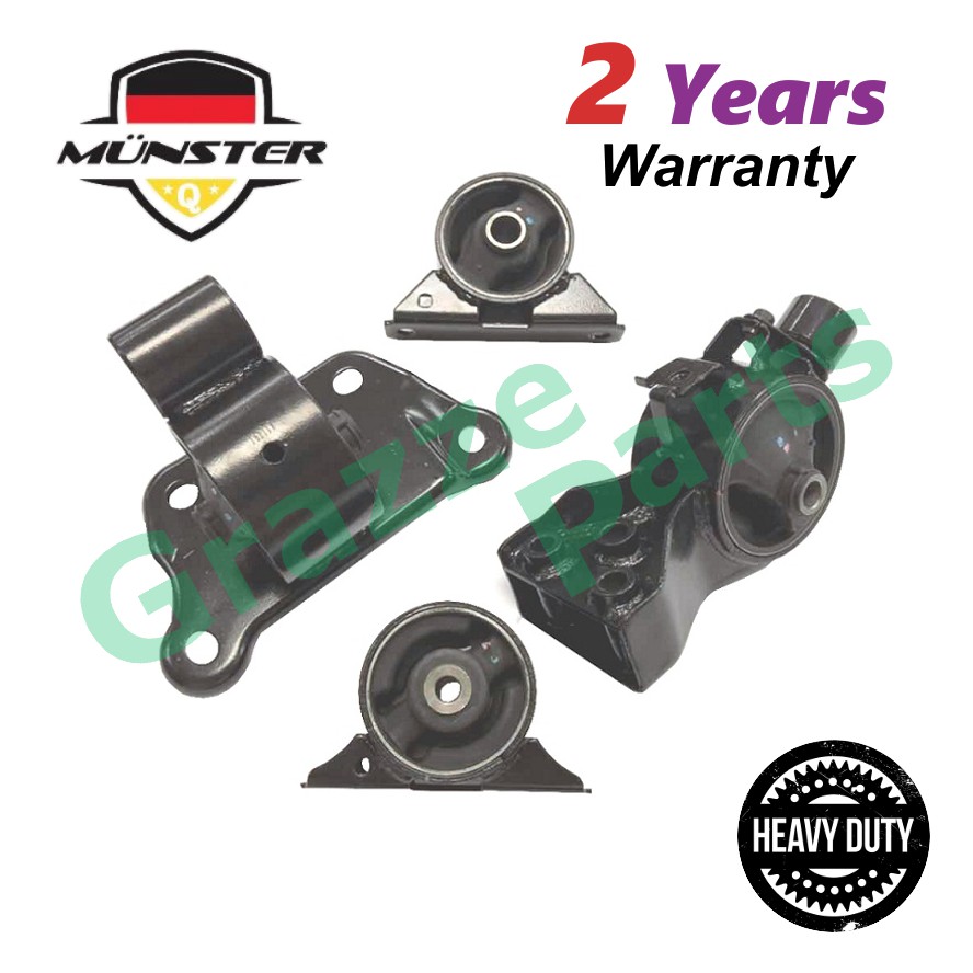 Münster "HD" PRO7570 Engine Mounting Set for Proton Gen 2 Gen2 Persona Waja Mitsubishi Mirage ...