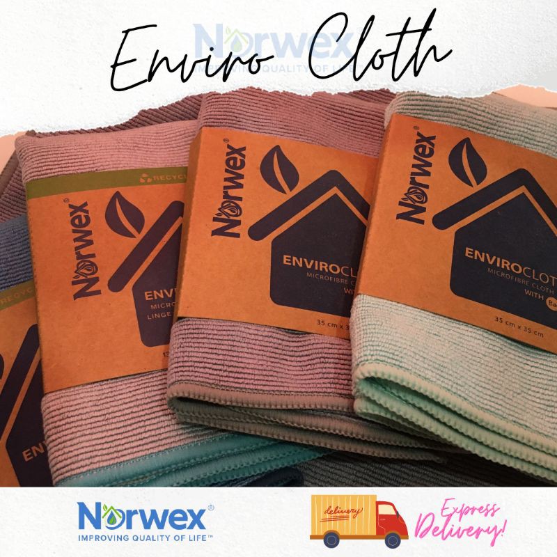 🔥READYSTOCK🔥 ORIGINAL Norwex Premium Microfiber Envirocloth ...