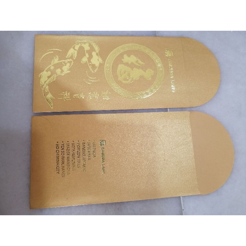 Gamuda Land Ang pao red Packet 4pcs | Shopee Malaysia