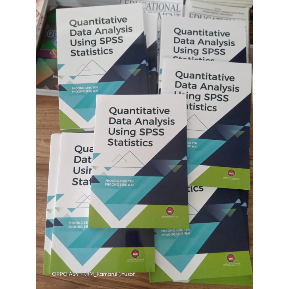 Quantitative Data Analysis Using SPSS Statistics | Shopee Malaysia