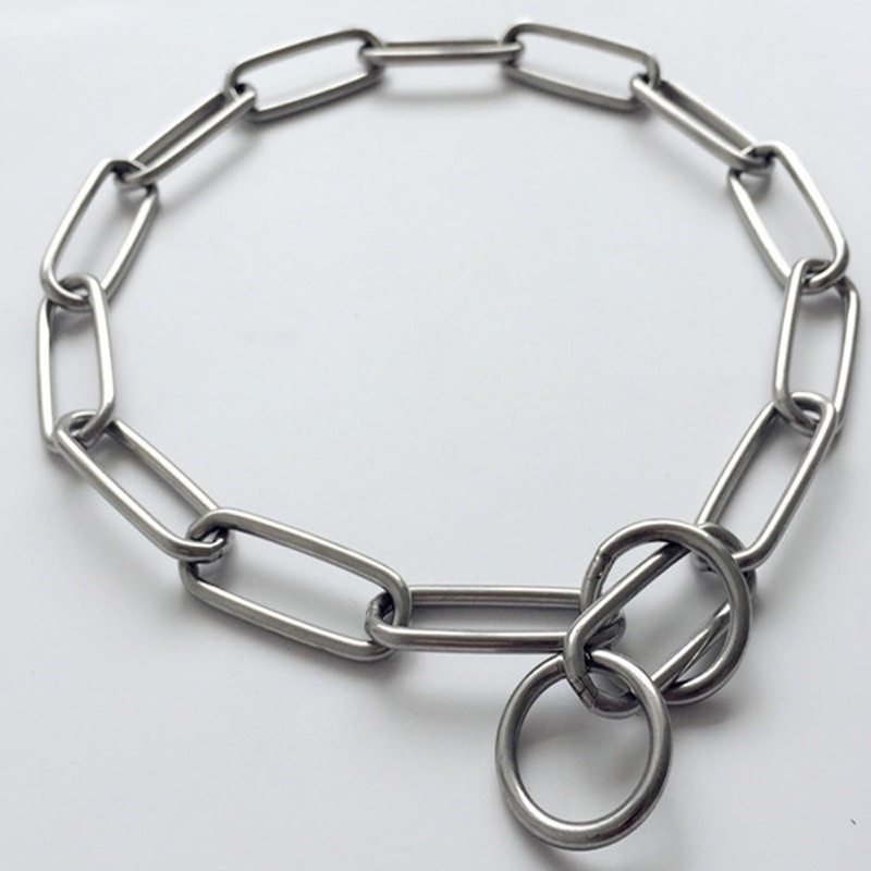 EK9 Dog Training Stainless P Chain Choke Chain 宠物狗狗防锈P链 | Shopee Malaysia