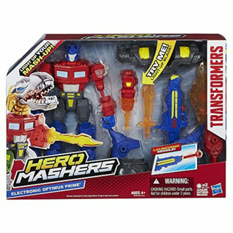 Transformers Hero Masher Optimus prime / Gromlock (ready stock ...