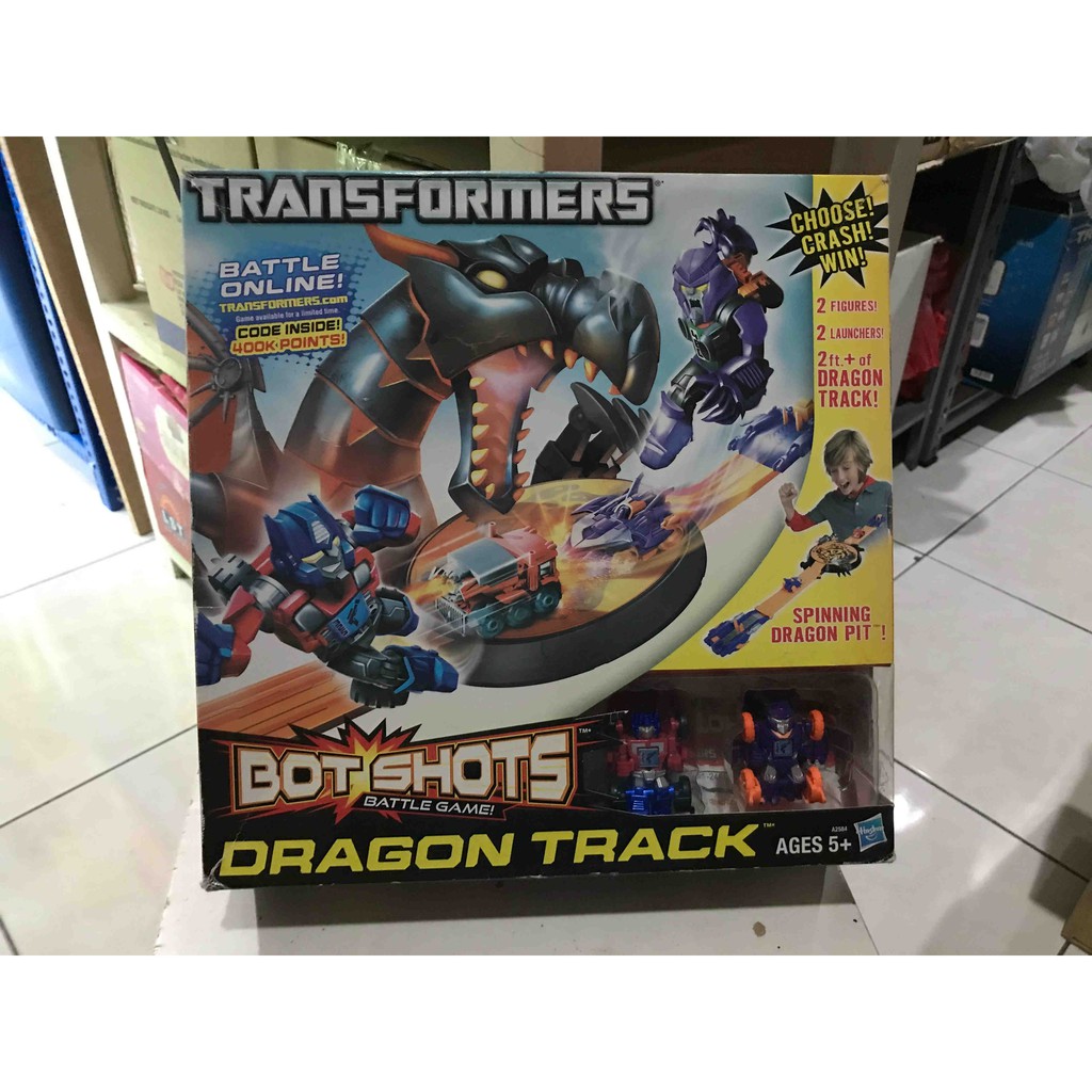 Hasbro MIB Open Box Transformers Bot Shots Dragon Track | Shopee Malaysia