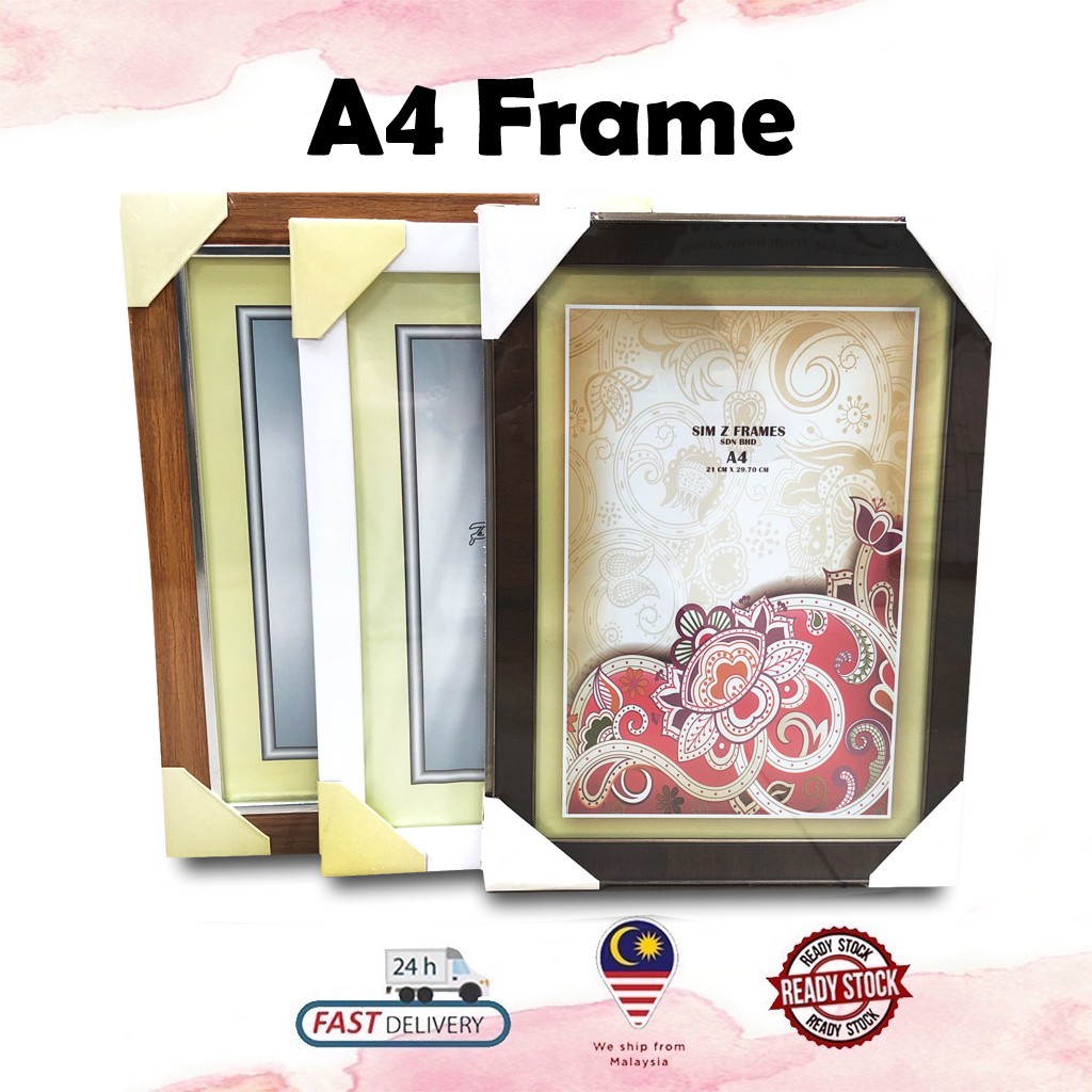 A4 Photo & Certficate Frame (Sijil Frame) | Shopee Malaysia