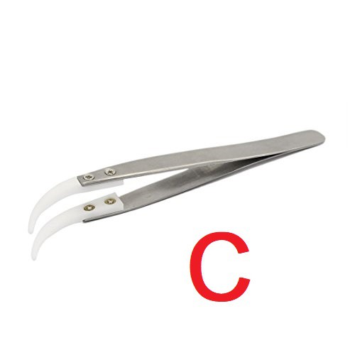 Ceramic Tweezer C for Cotton Ni80 A1 SS316 Wire Titanium Cable | Shopee ...