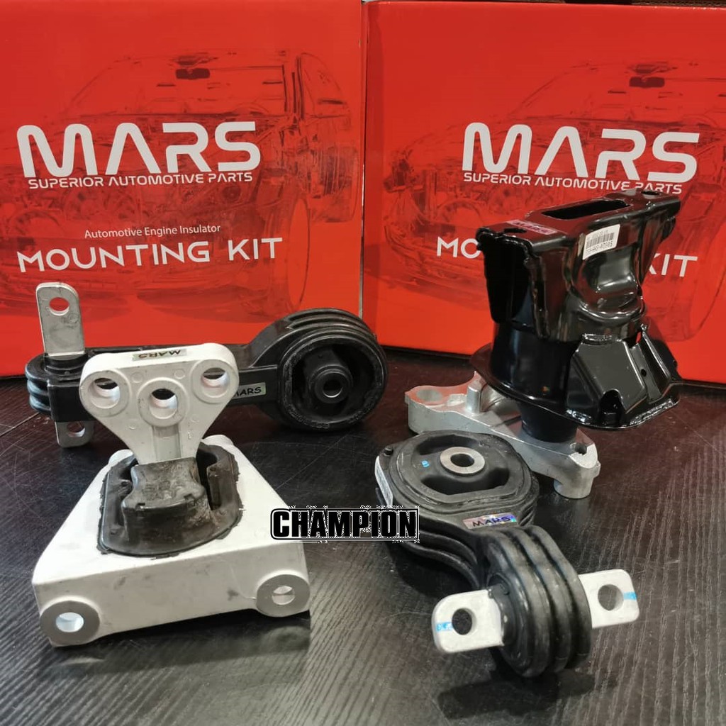 MARS ENGINE MOUNTING FULL SET THAILAND GENUINE - HONDA CIVIC FD FD2 SNA SNG 1.8 2.0 (2 YEAR ...