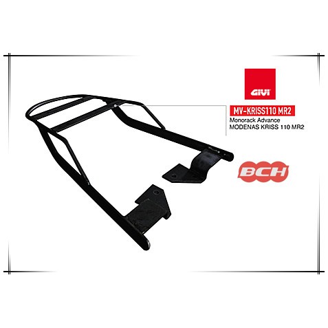 MV-KRISS110 MR2 GIVI MONORACK ADVANCE MODENAS KRISS110 MR2 | Shopee ...