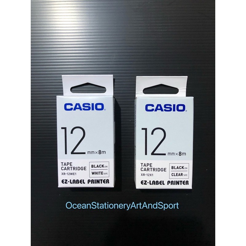 Casio Tape Cartridge EZ-Lable Printer Colour Tape | Shopee Malaysia