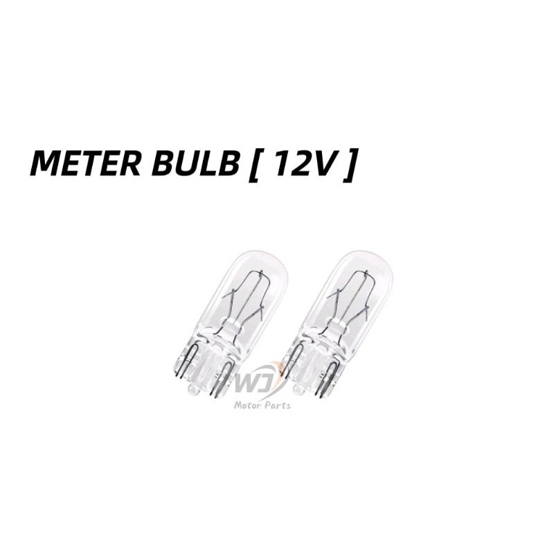 METER BULB T10 12V 3W EX5 WAVE100 WAVE125 PER PCS UNIVERSAL BULB ...