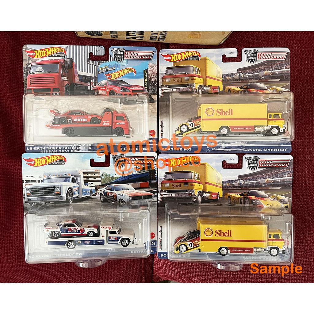 Hot Wheels Team Transport Dash R LB-ER 34 Silhouette Nissan Skyline ...