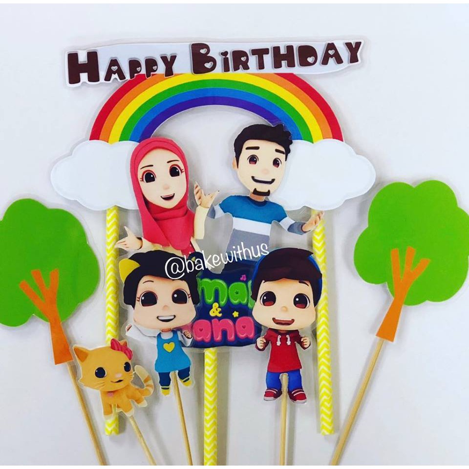 Omarandhana Cake Topper 1 Shopee Malaysia