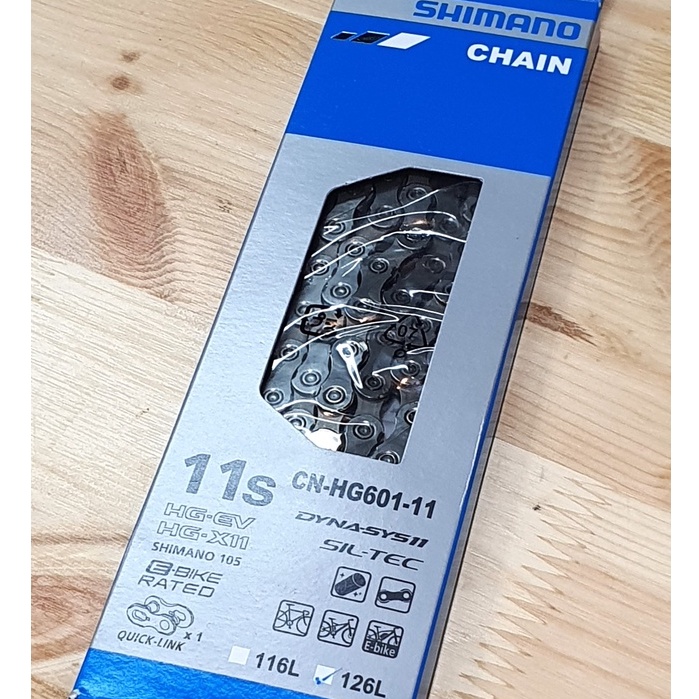 SHIMANO 105/MTB CHAIN 11 SPEED | CN-HG601-11 (126L) | Shopee Malaysia